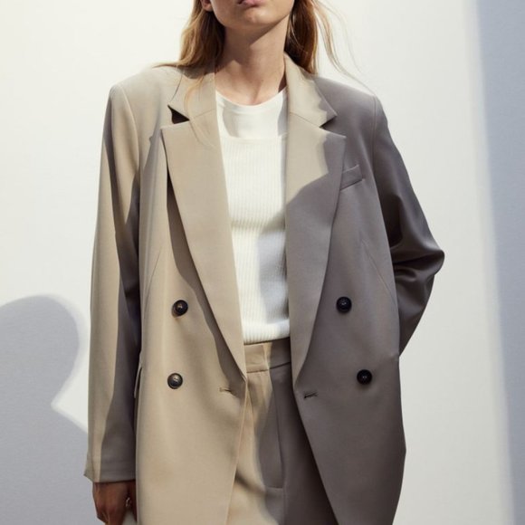 H&M | Jackets & Coats | Hm Oversized Blazer | Poshmark
